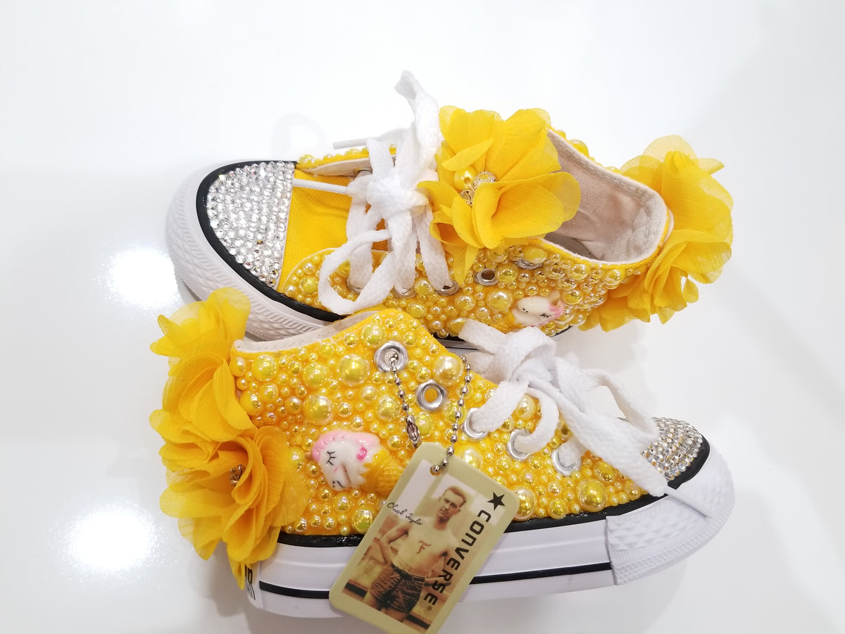 Custom kids Converse – ruffle.flares